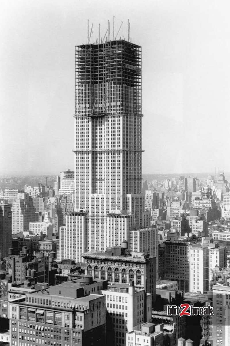 History: Construction of the Empire State Building! 15 Amazing Historic ...